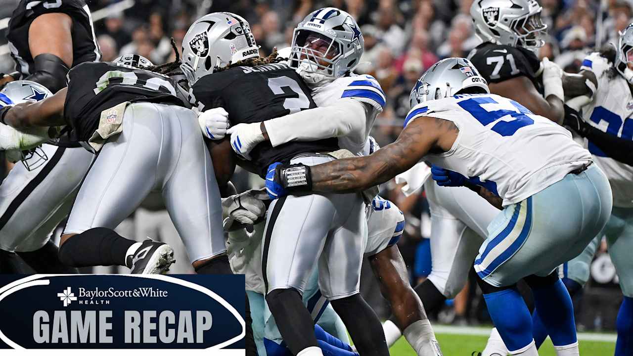 Game Recap: Cowboys dominate Raiders 33-16