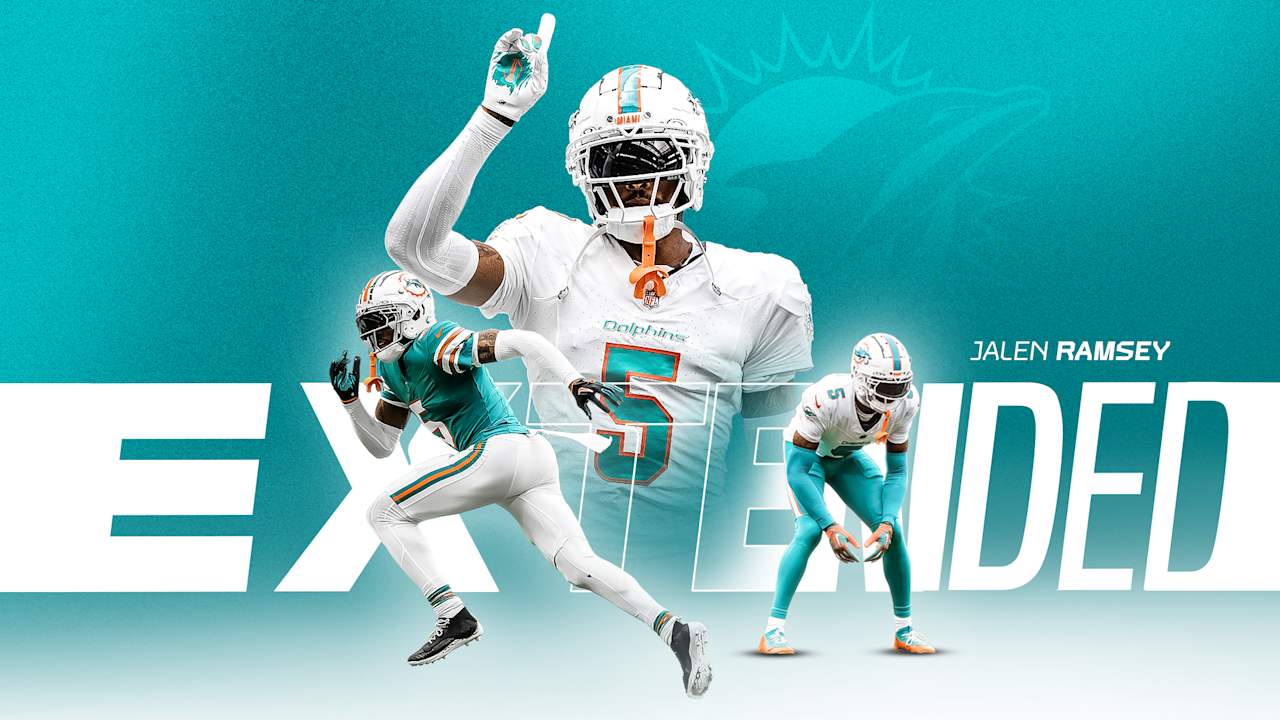Miami Dolphins Sign Jalen Ramsey To Contract Extension