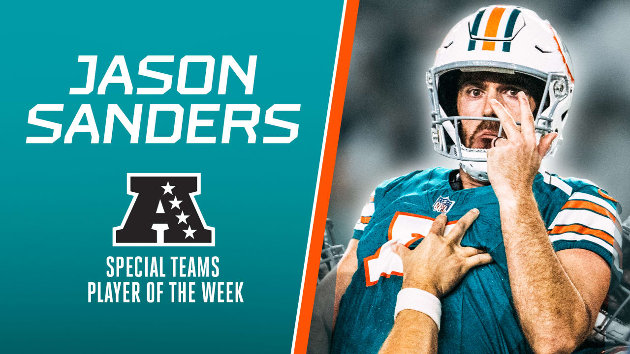 Sanders Named AFC Special Teams Player of the Week