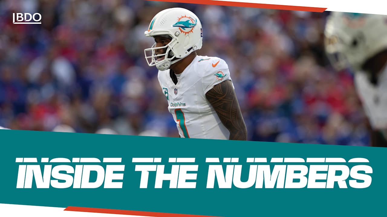 Inside The Numbers: Balanced Attack Sparks Dolphins Offense in Narrow Loss to Bills