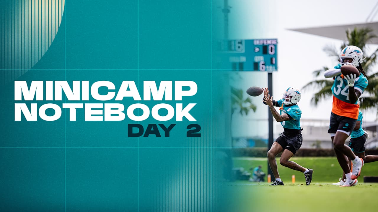 Notebook: Dolphins 2026 Minicamp Day 2