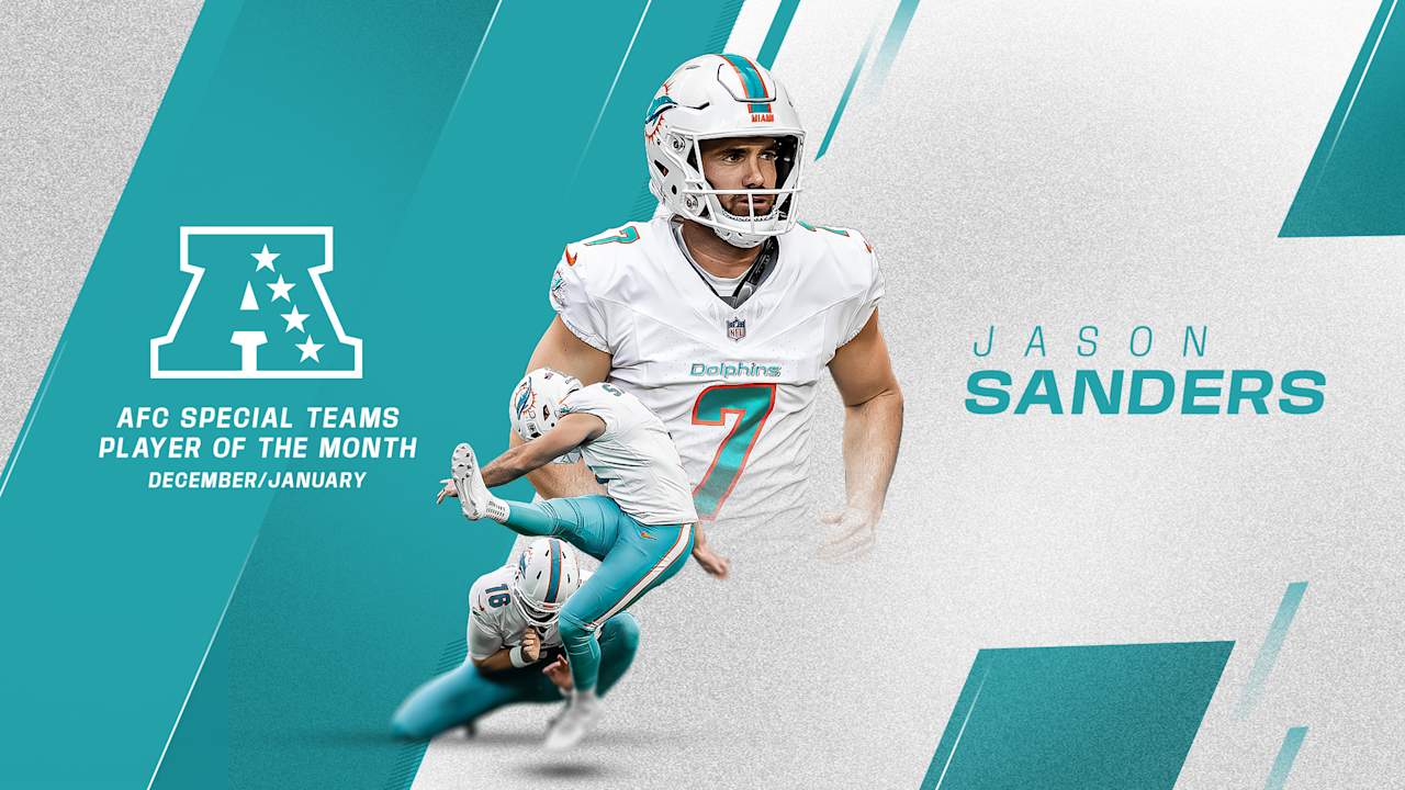Sanders Named AFC Special Teams Player of the Month