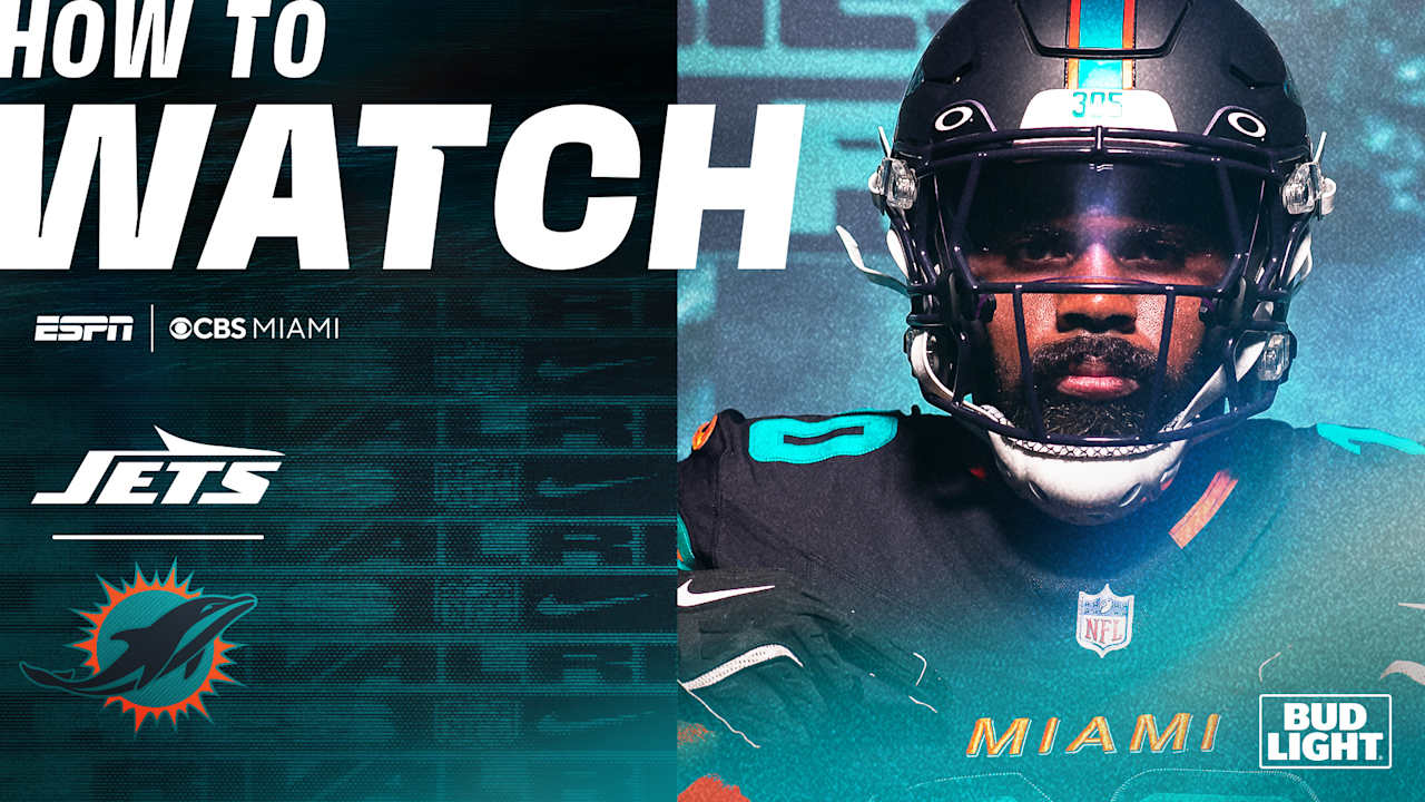 How to Watch, Stream & Listen: Miami Dolphins vs. New York Jets