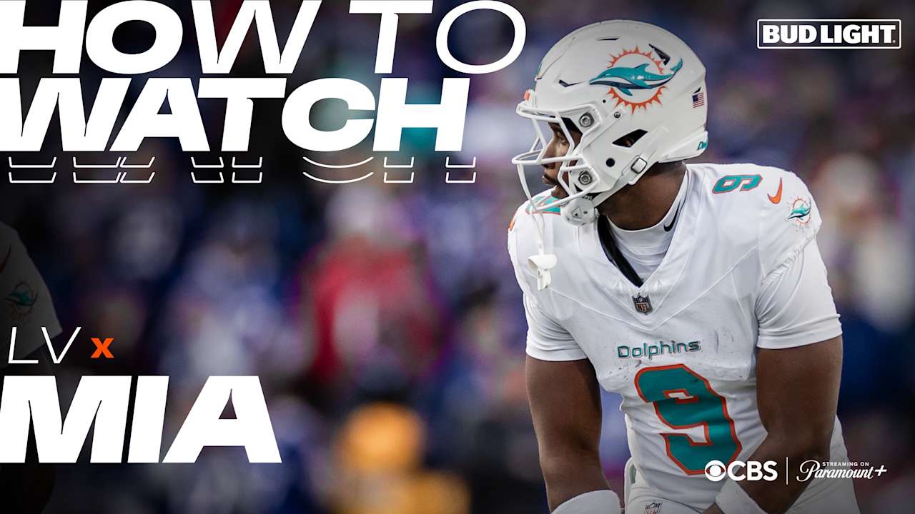 How to Watch, Stream & Listen: Miami Dolphins vs Las Vegas Raiders