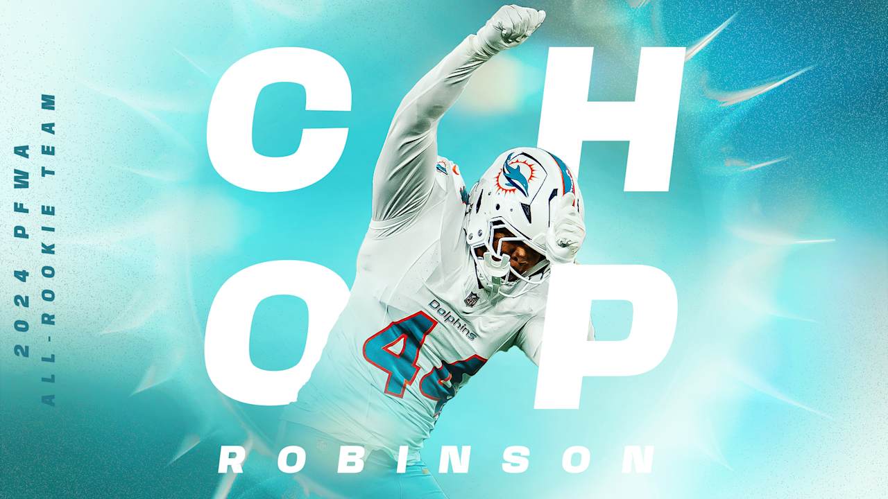 Robinson Named to the 2024 PFWA All-Rookie Team