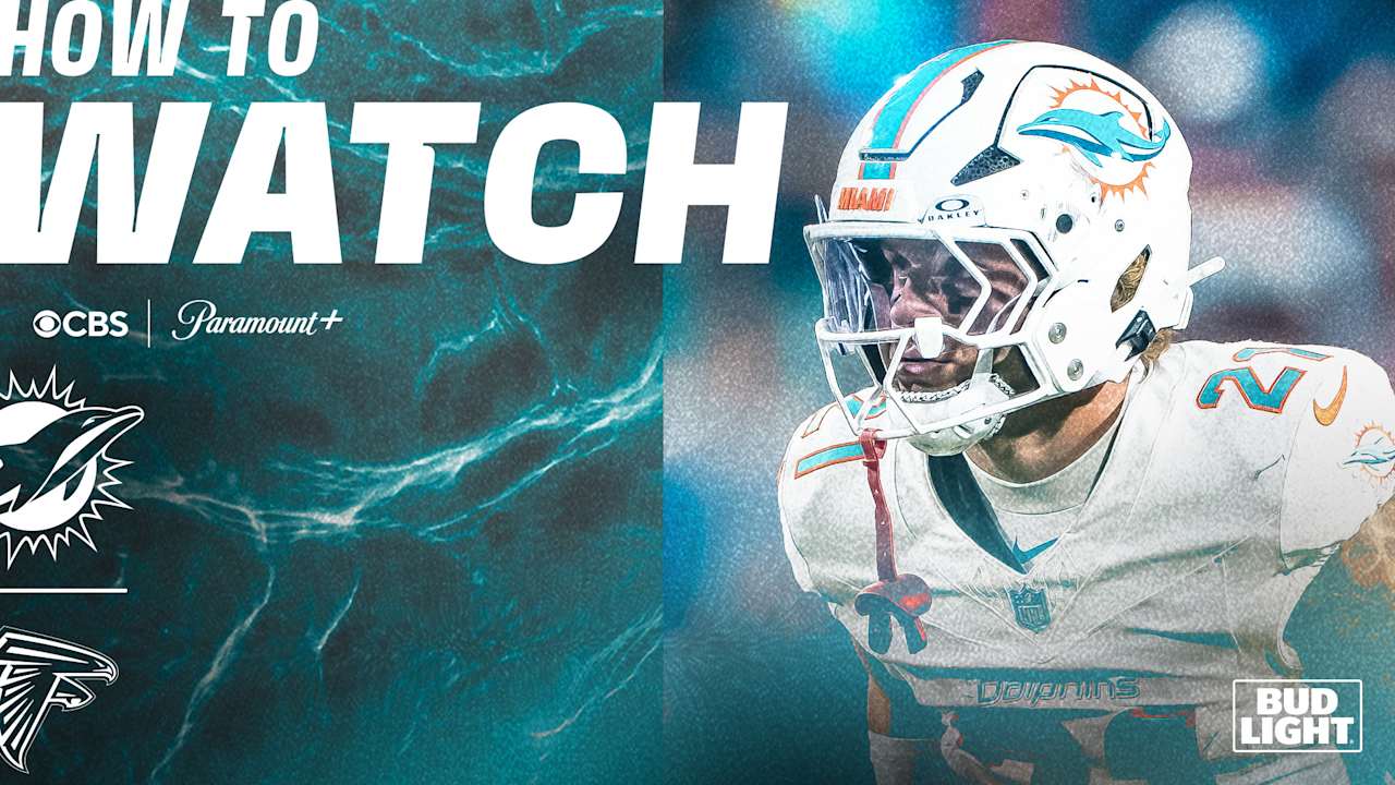 How to Watch, Stream & Listen: Miami Dolphins at Atlanta Falcons