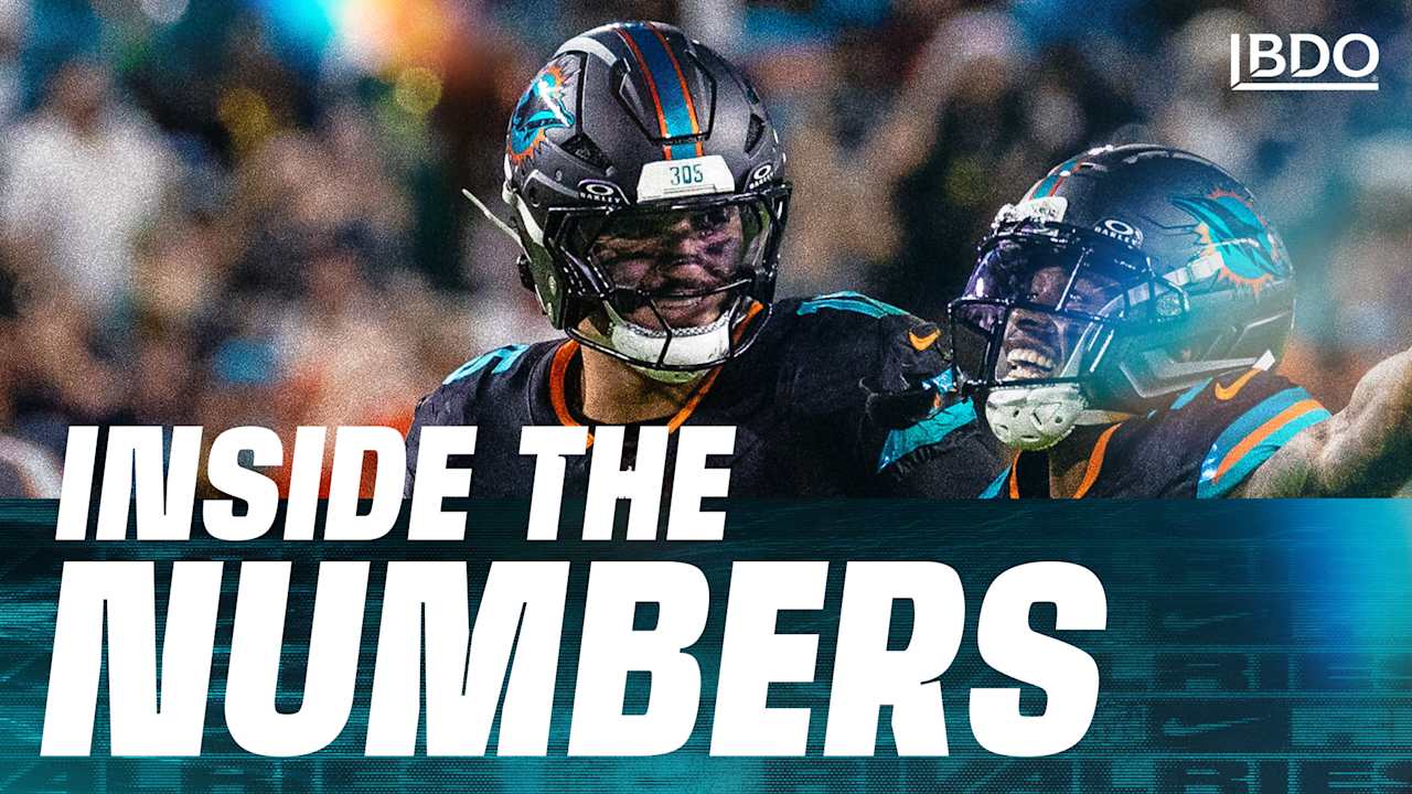 Inside the Numbers: Waller shines in his Dolphins debut, while the defense finds opportunities ...