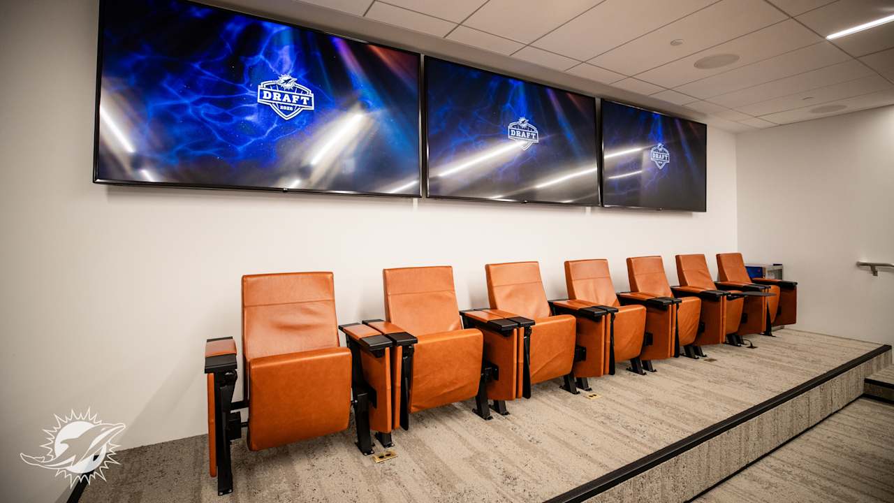 Photos: 2025 Dolphins Draft Room