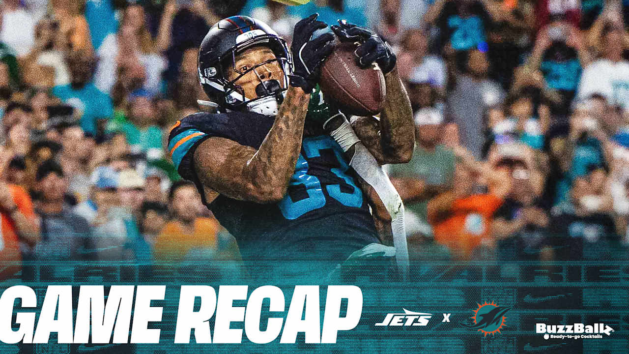 Game Recap: Dolphins defeat Jets 27-21 on Monday Night Football