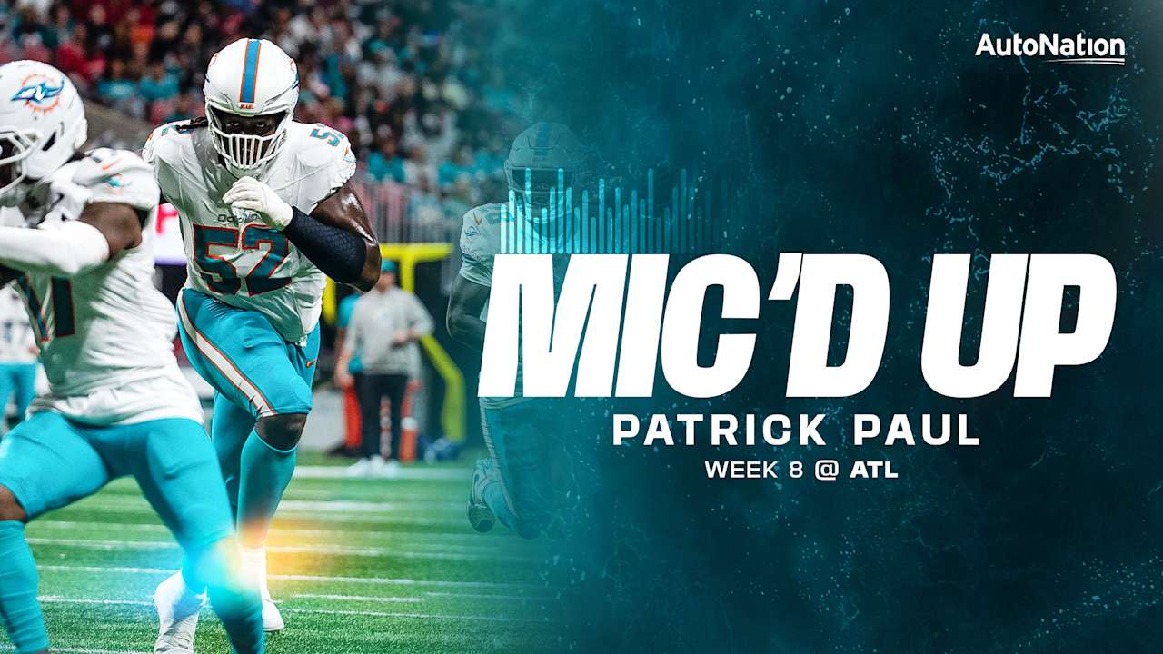 Mic'd Up with Patrick Paul: Week 8 at Atlanta Falcons