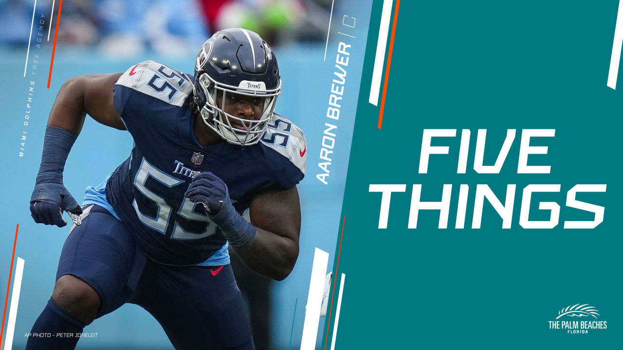 Aaron Brewer Five Things