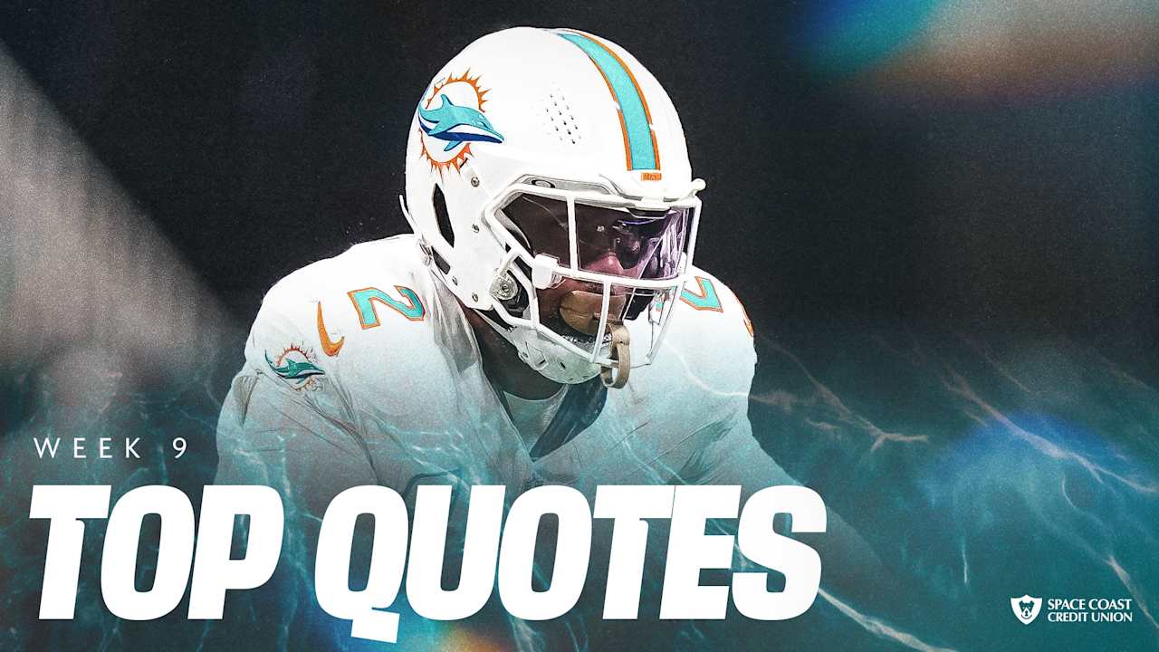 Top Quotes: Dolphins hope to build momentum on a short week vs. the Ravens