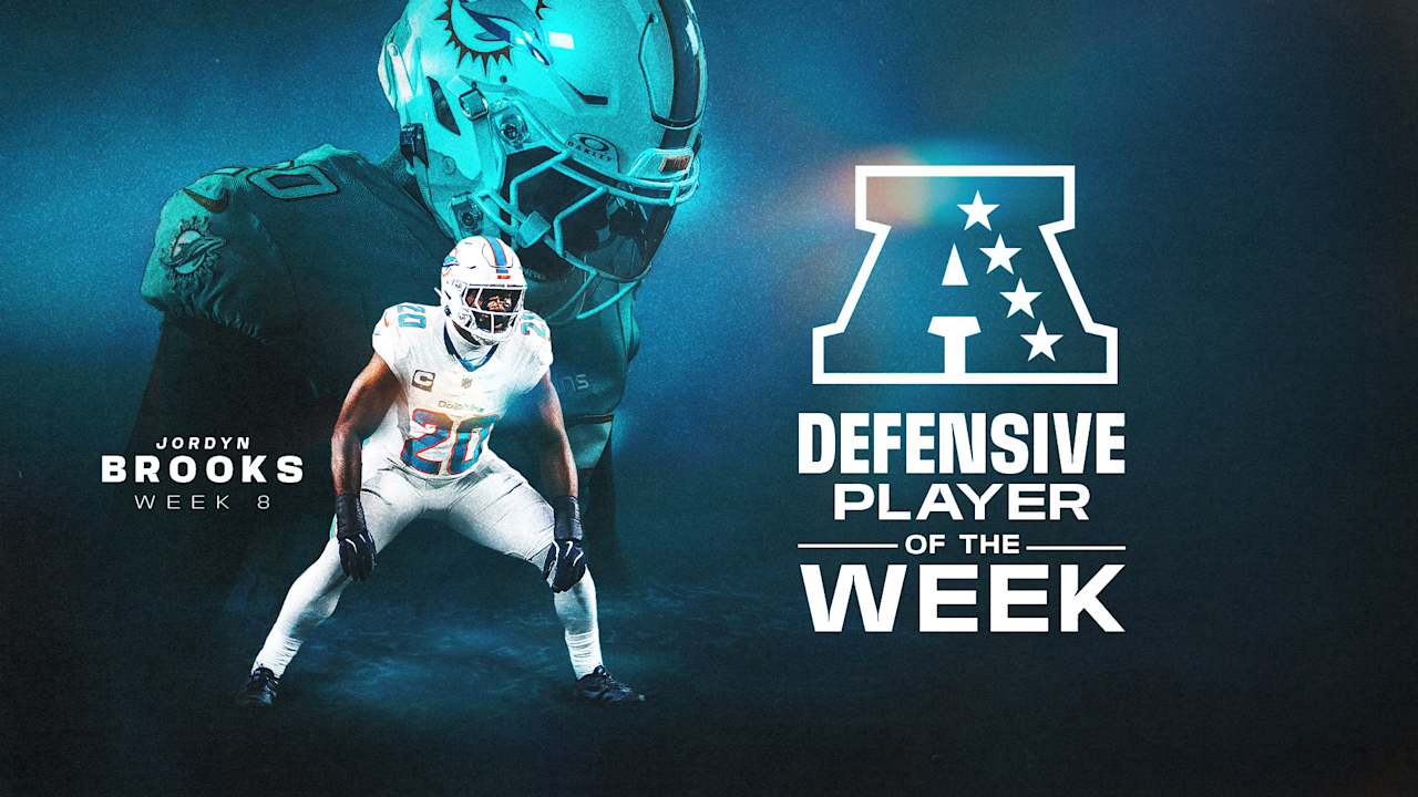 Brooks named AFC Defensive Player of the Week