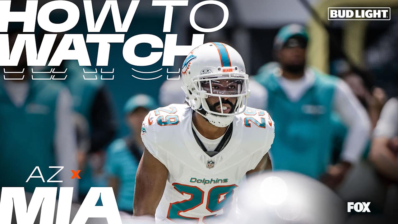 How to Watch, Stream & Listen: Miami Dolphins vs. Arizona Cardinals