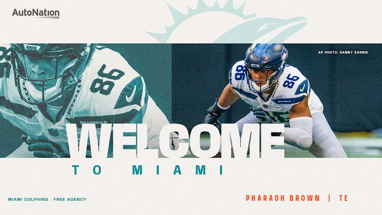 Dolphins Sign Brown