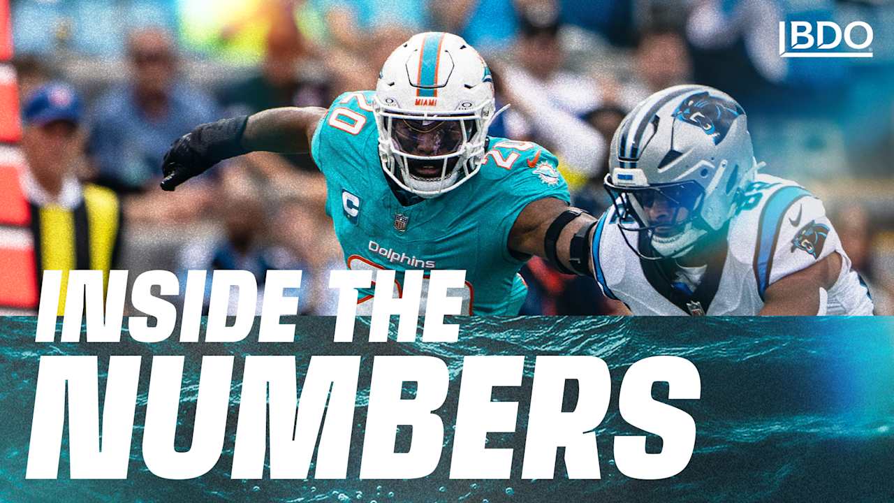 Inside the Numbers: Dolphins put up numbers in close game with Panthers