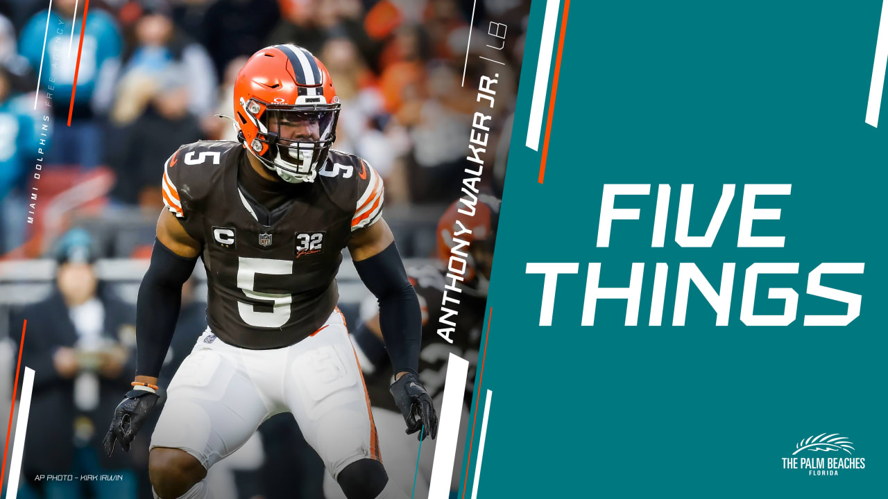 Five Things: Anthony Walker Jr.