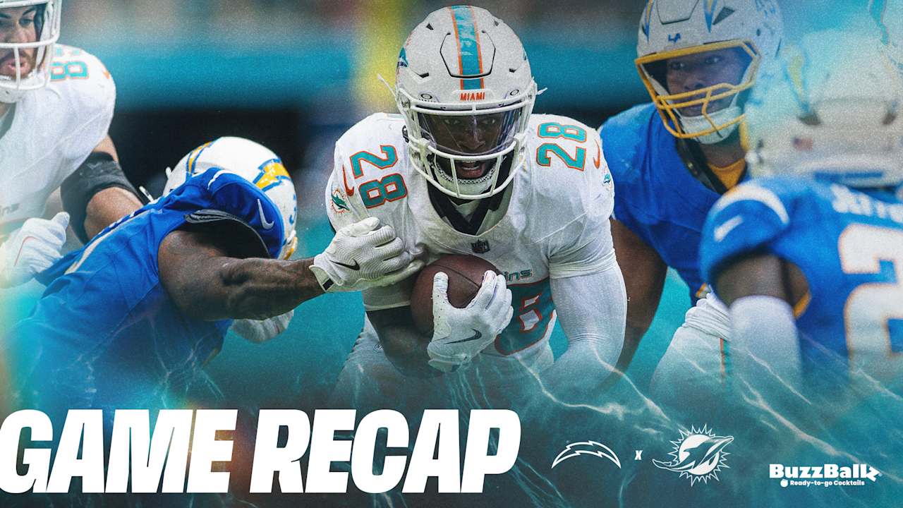 Game Recap: Dolphins Fall in Thriller to Chargers, 29–27