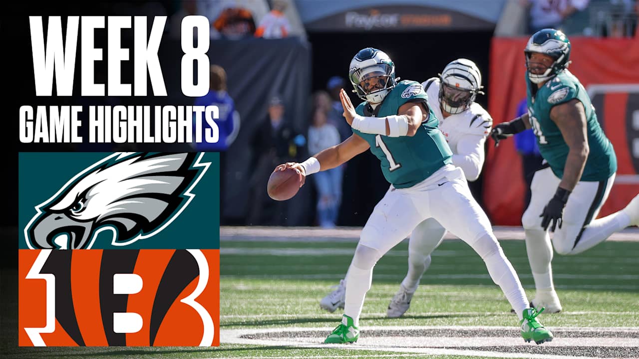 Game Highlights: Eagles 37, Bengals 17