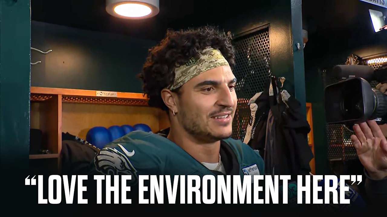 Eagles Locker Room Interviews: November 6, 2025