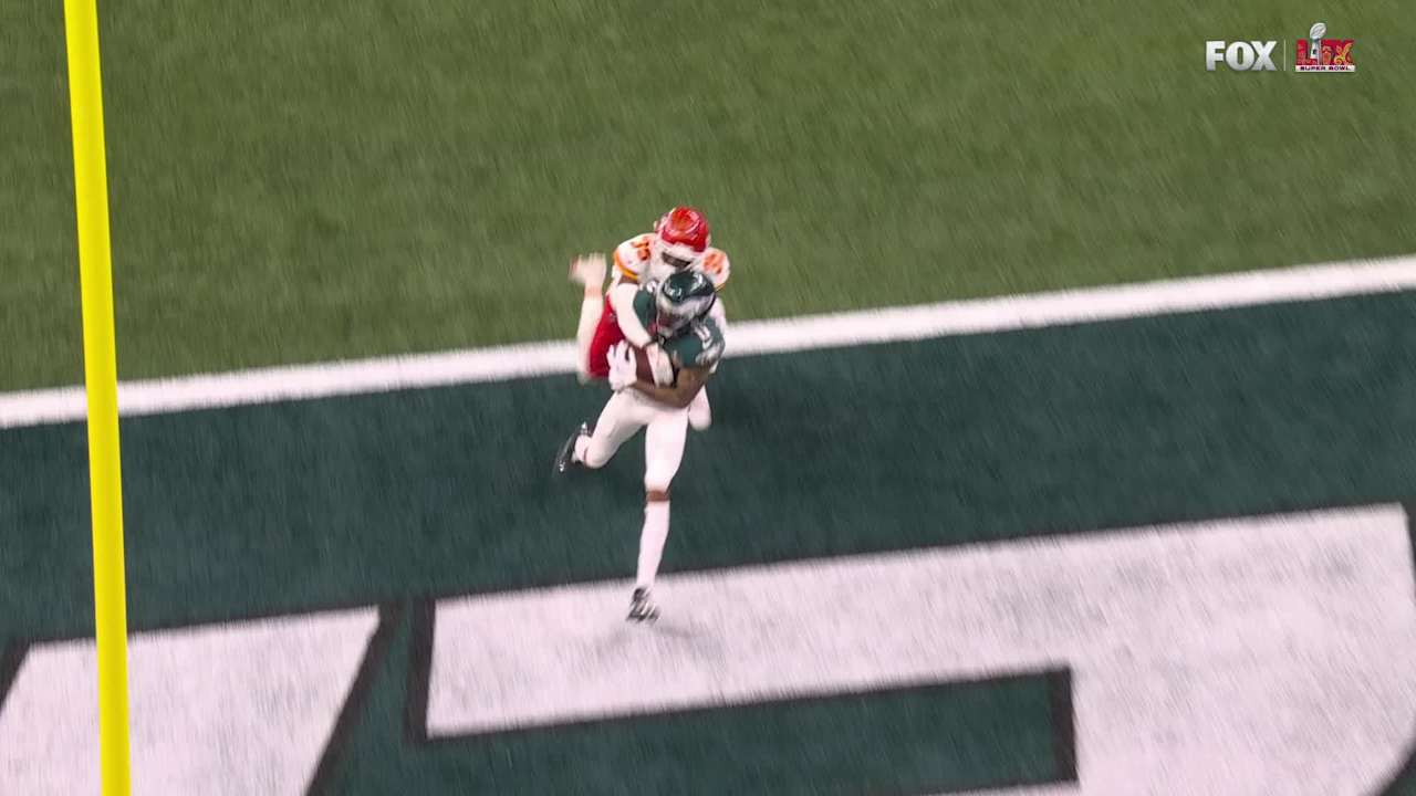 Highlight: DeVonta Smith with a 46-yard TD in the Super Bowl