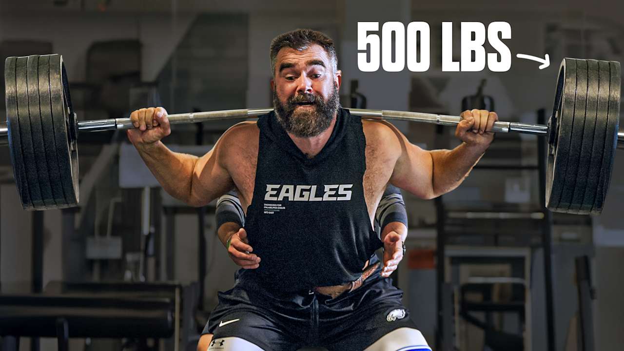 Can Jason Kelce Still Do an NFL Workout?
