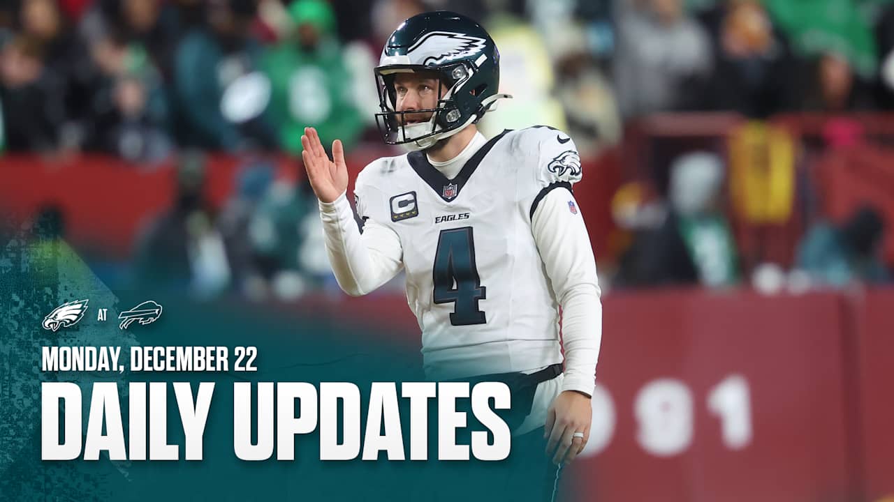 Nick Sirianni expresses confidence in Jake Elliott | Eagles at Bills ...