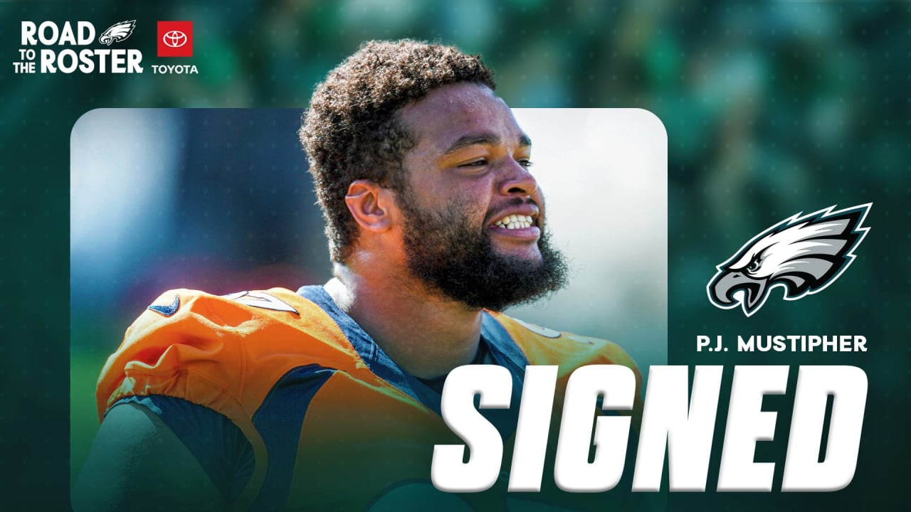 Eagles sign PJ Mustipher to a 1-year contract