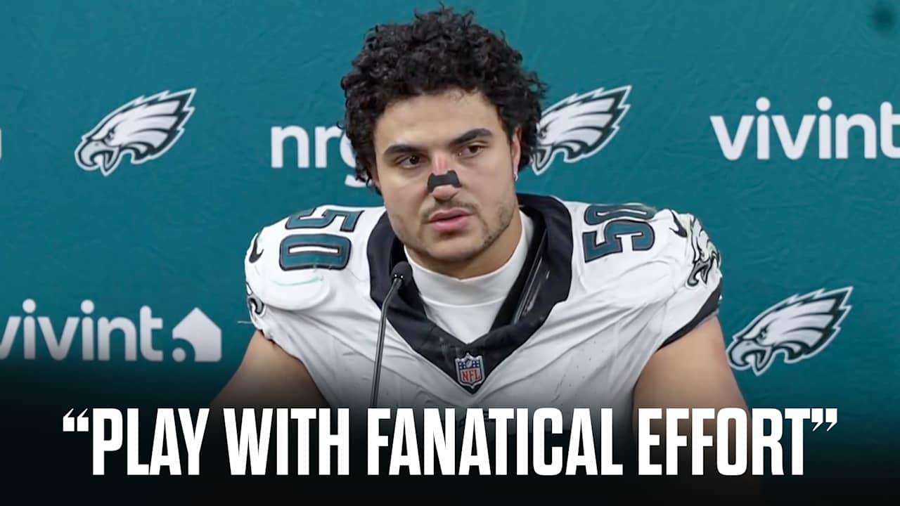 Eagles Locker Room Interviews: November 10, 2025