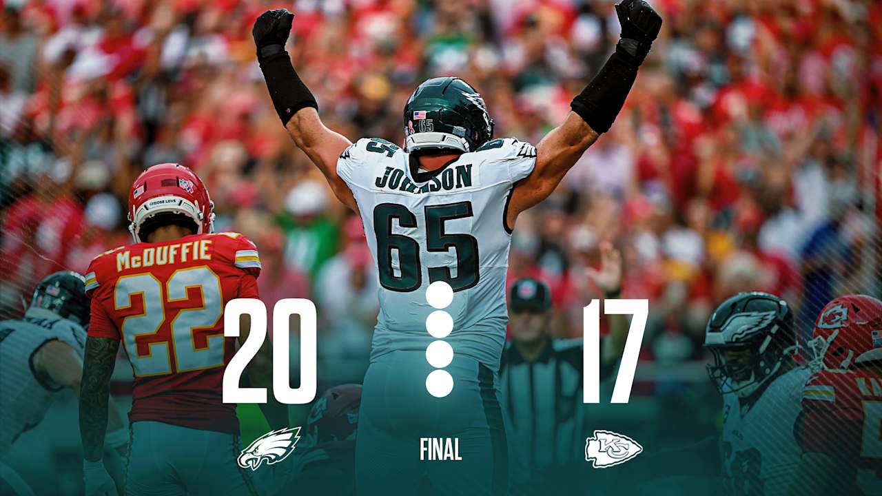 Game Recap: Eagles 20, Chiefs 17 | September 14, 2025 | NFL Regular ...