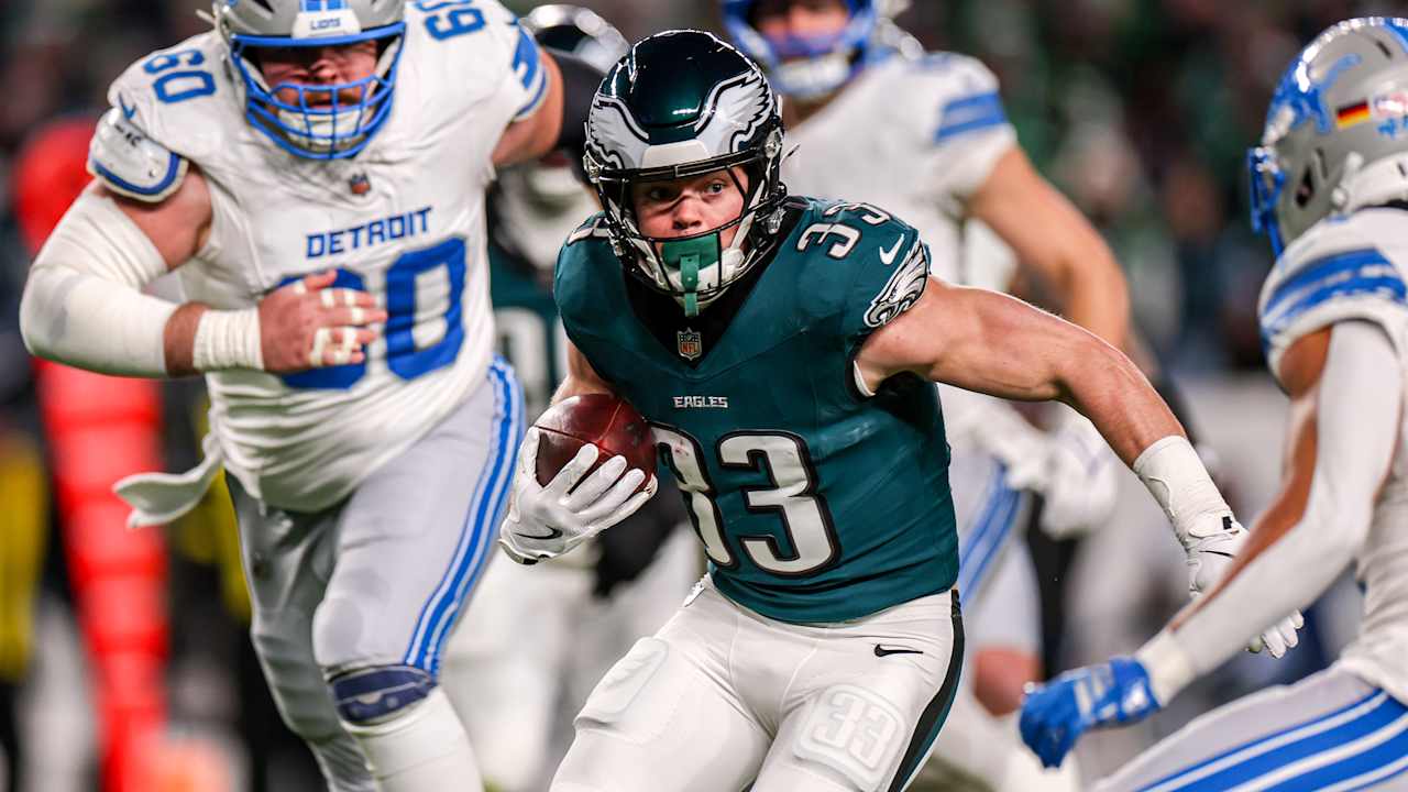 Highlight: Cooper DeJean intercepts the Jared Goff pass