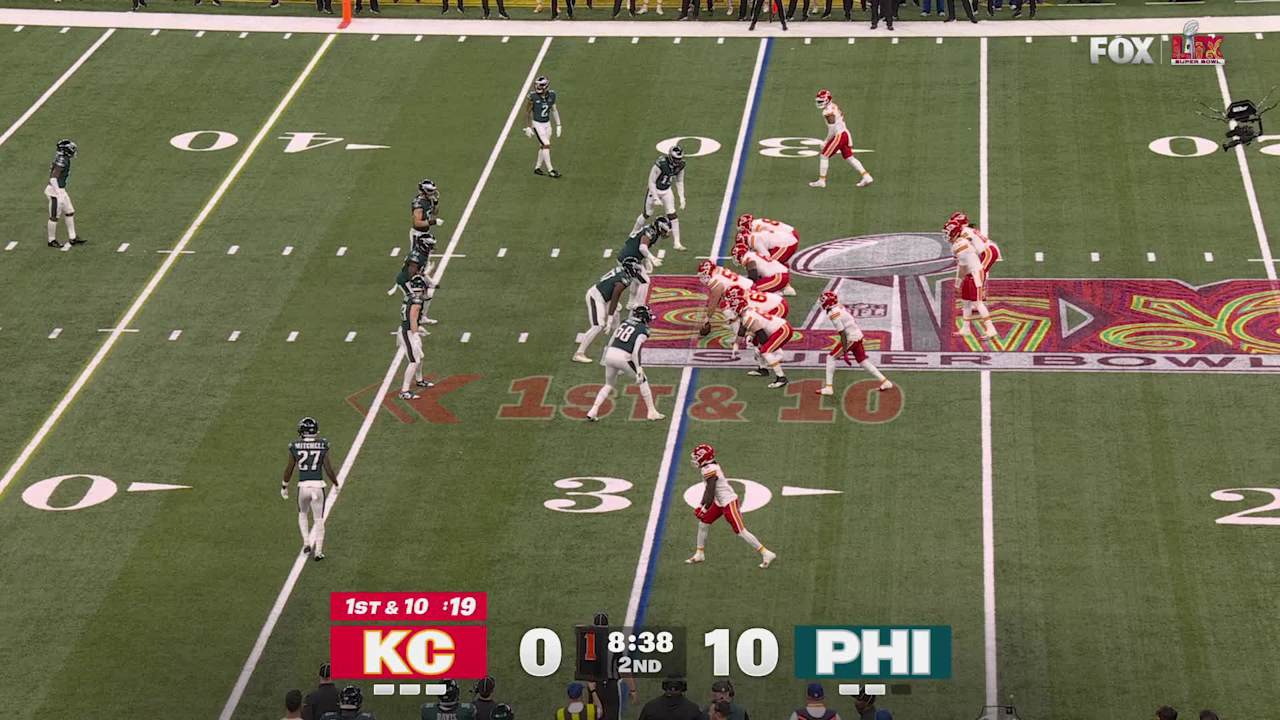 Highlight: Josh Sweat corrals Patrick Mahomes to notch first sack of ...