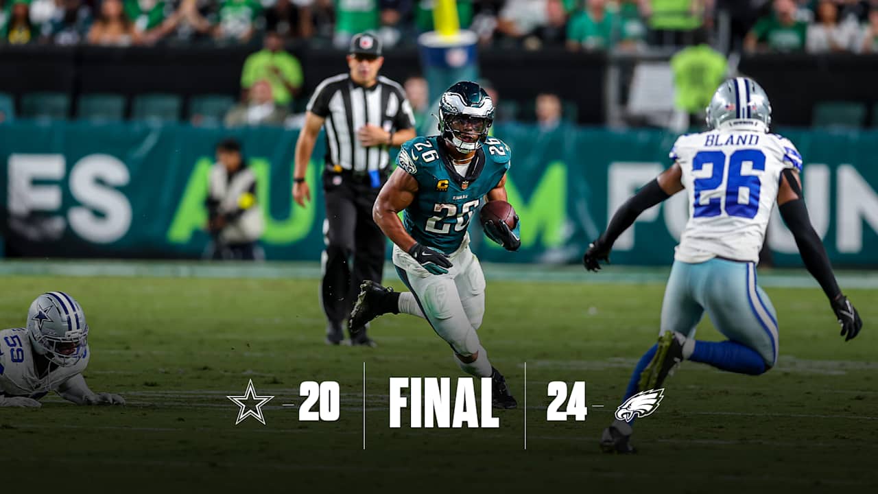 Game Recap: Eagles 24, Cowboys 20 | September 4, 2025 | NFL Regular Season Week 1