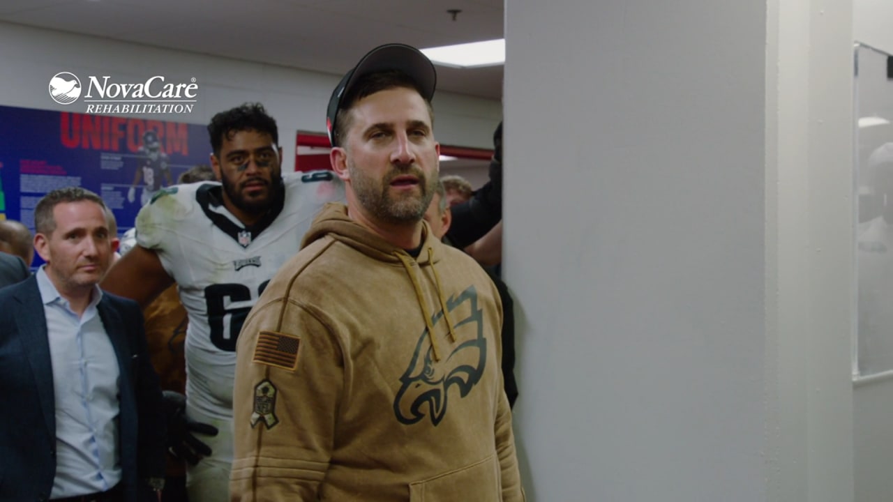 Nick Sirianni Postgame Locker Room Victory Speech: Chiefs | Week 11