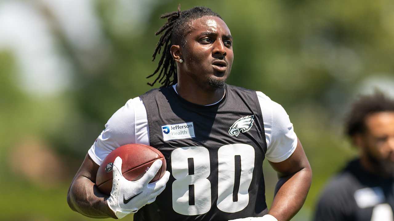 Eagles sign WR Danny Gray to practice squad, release G Sua Opeta