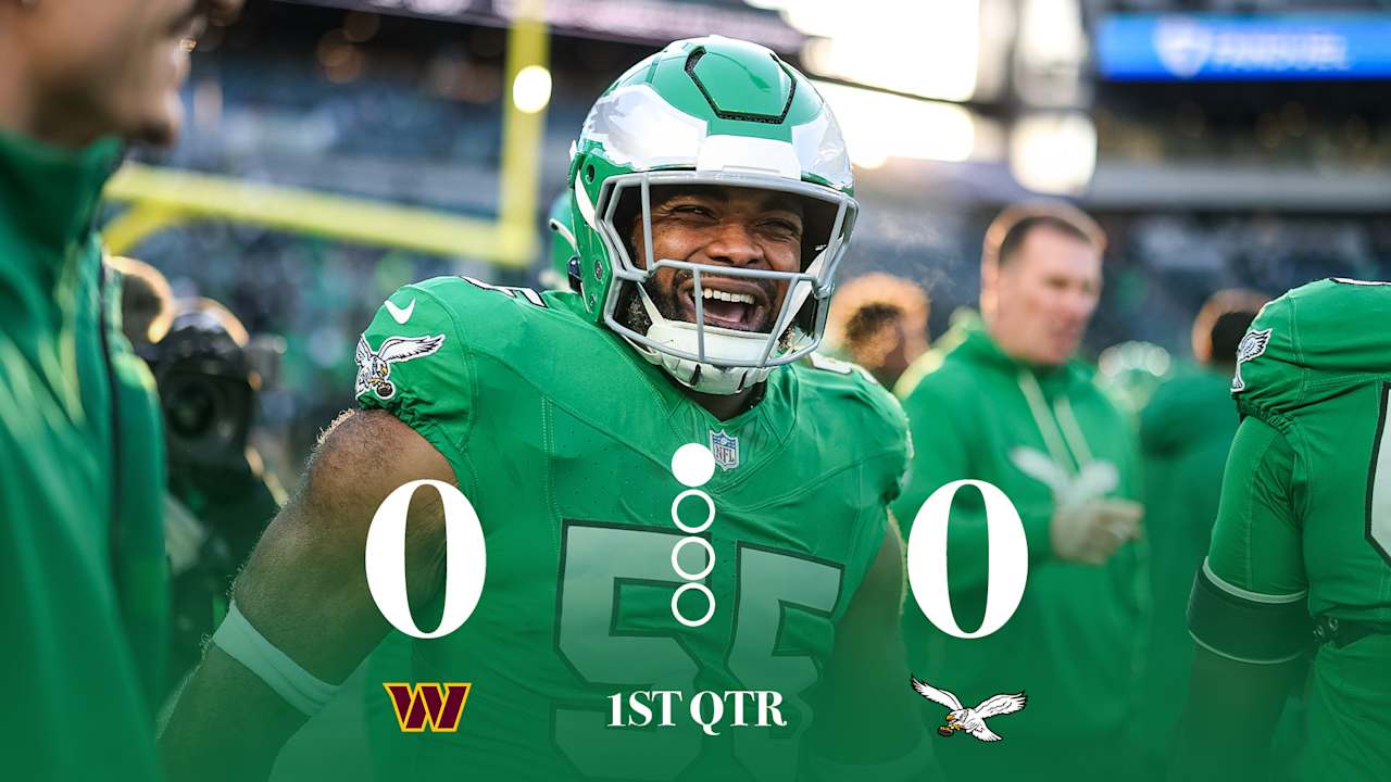 Commanders vs. Eagles Live Updates