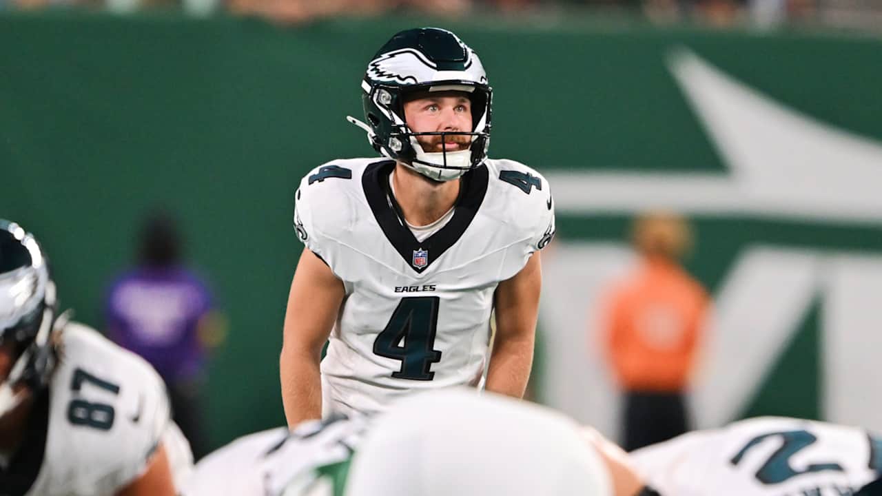 Highlight: Jake Elliott's 51-yard FG opens scoring in Eagles-Jets
