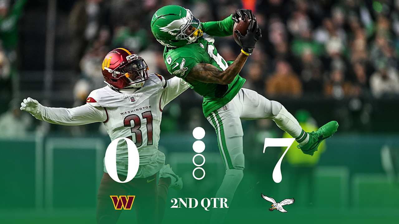 Commanders vs. Eagles Live Updates