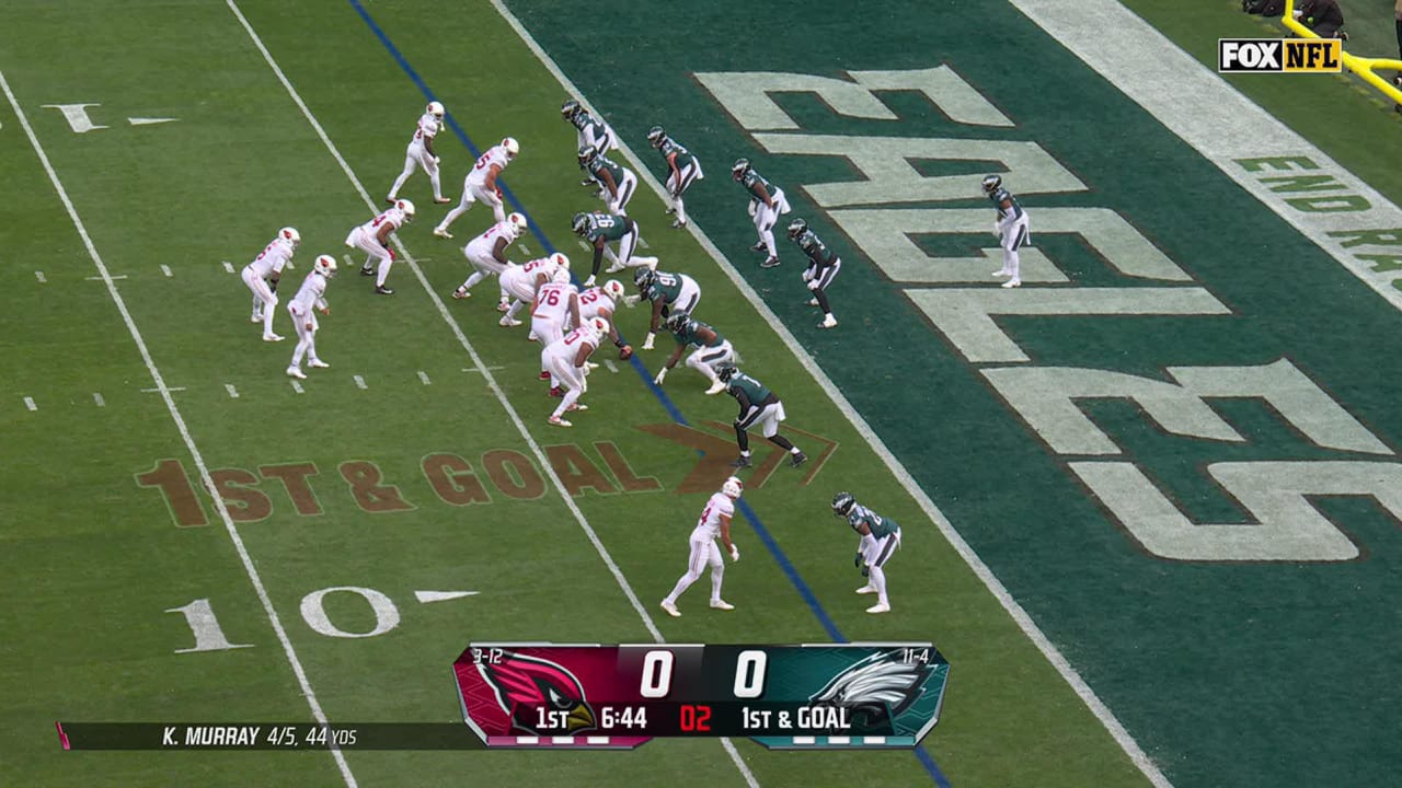 Highlight: Milton Williams strip-sack of Kyler Murray limits Cardinals ...