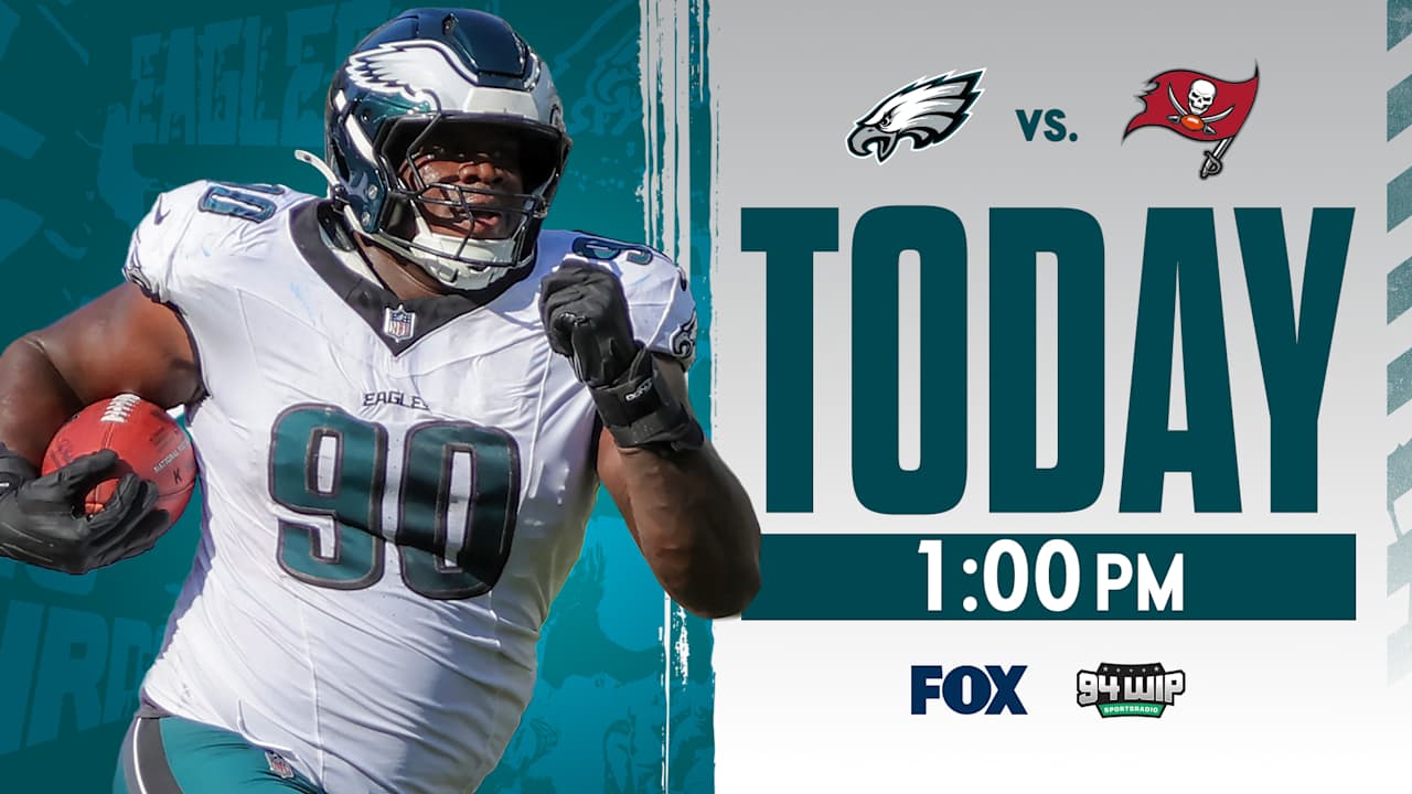 How to watch, stream, and listen to Philadelphia Eagles vs. Tampa Bay Buccaneers | Sunday ...