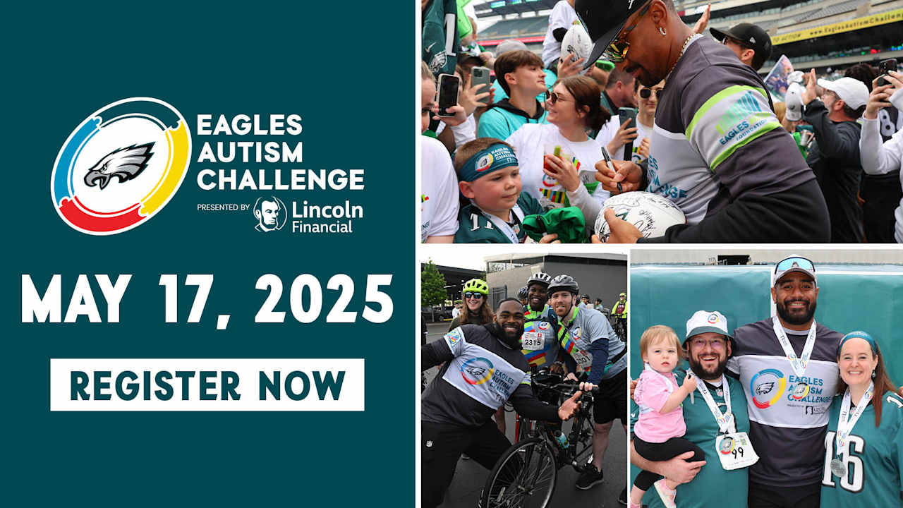 Eagles Autism Challenge presented by Lincoln Financial set for May 17, 2025