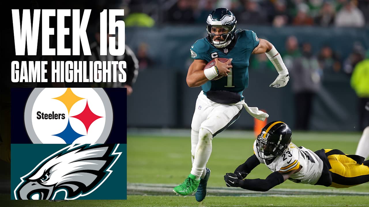 Game Highlights: Eagles 27, Steelers 13