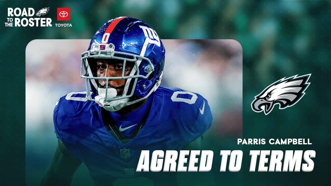 Eagles agree to terms with Parris Campbell on a 1-year contract