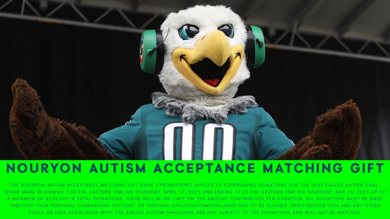 Eagles Autism Foundation 'Nouryon Autism Acceptance Month Matching Gift ...