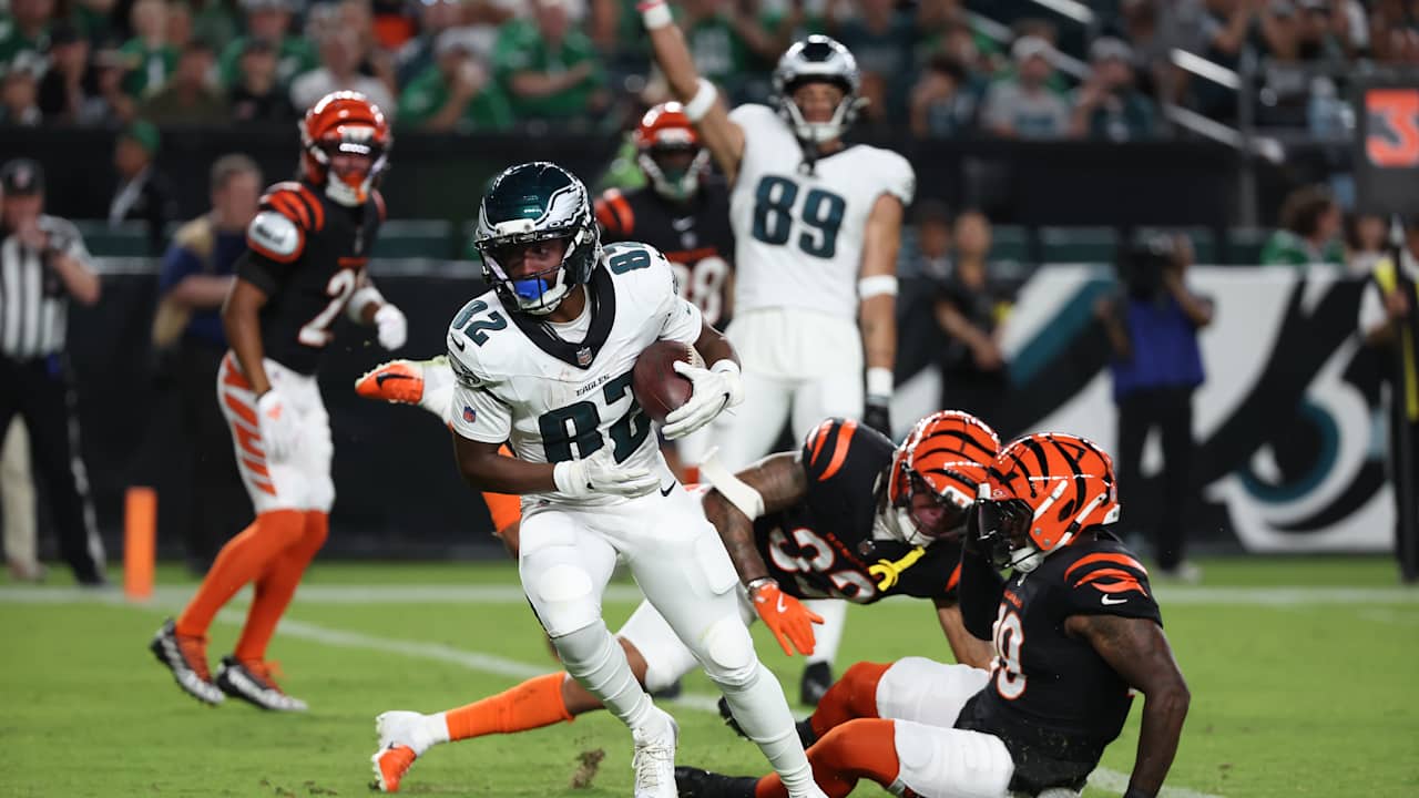 Game Highlights: Eagles 34, Bengals 27
