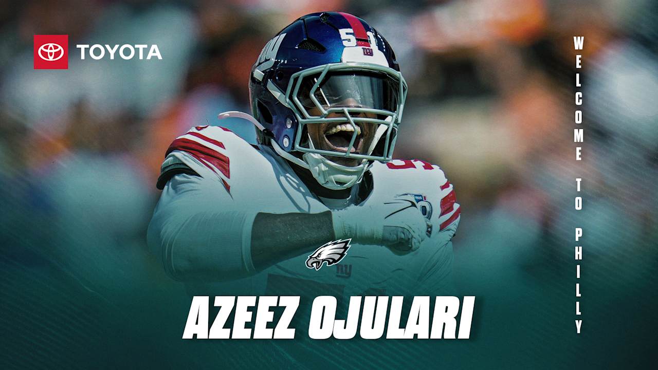 Eagles, Azeez Ojulari agree to terms on one-year deal
