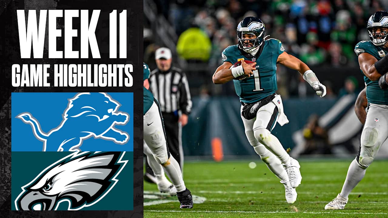 Game Highlights: Eagles 16, Lions 9