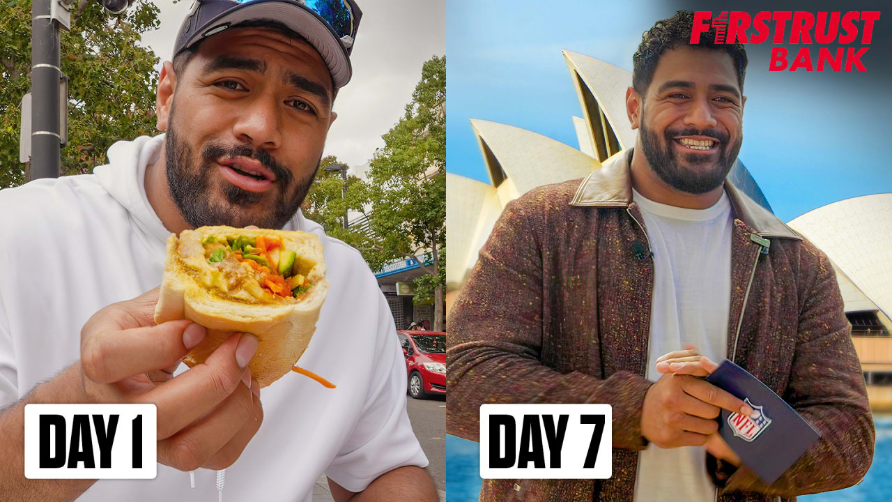 Week in the Life of An NFL Player: Jordan Mailata in Australia
