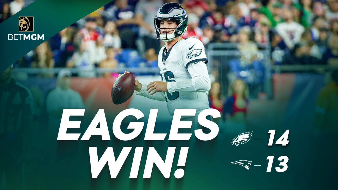 Game Recap: Eagles 14 – Patriots 13