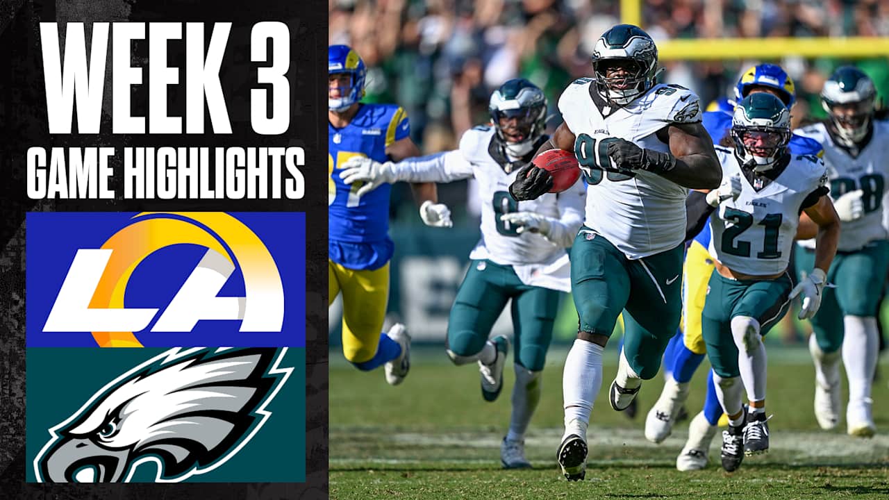 Game Highlights: Eagles 33, Rams 26